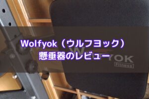 Wolfyok（ウルフヨック）懸垂器のレビュー 老後に向けて筋トレを頑張ってみる | ギンイロライフ